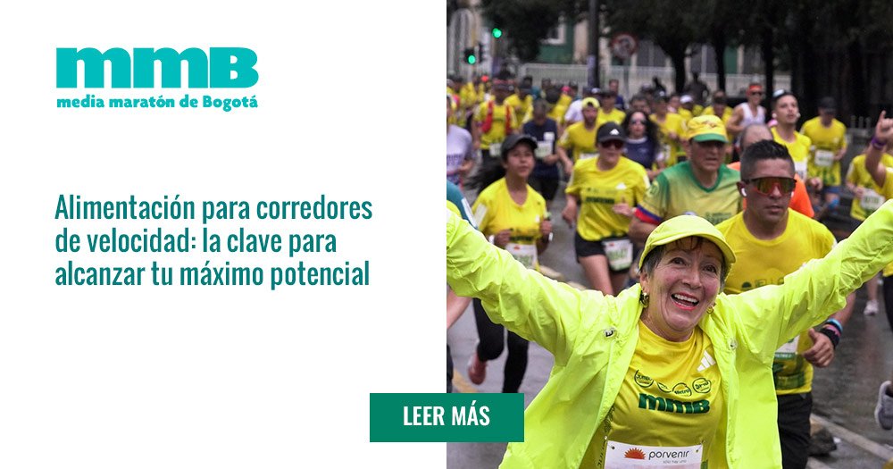 Alimentación corredores velocidad: mejora rendimiento