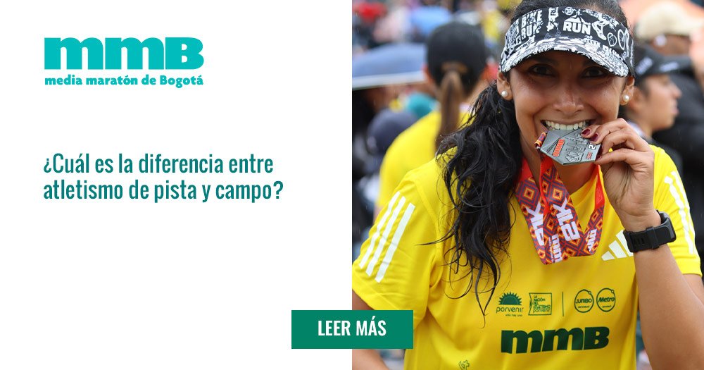Diferencias entre atletismo de pista y campo: pruebas y características